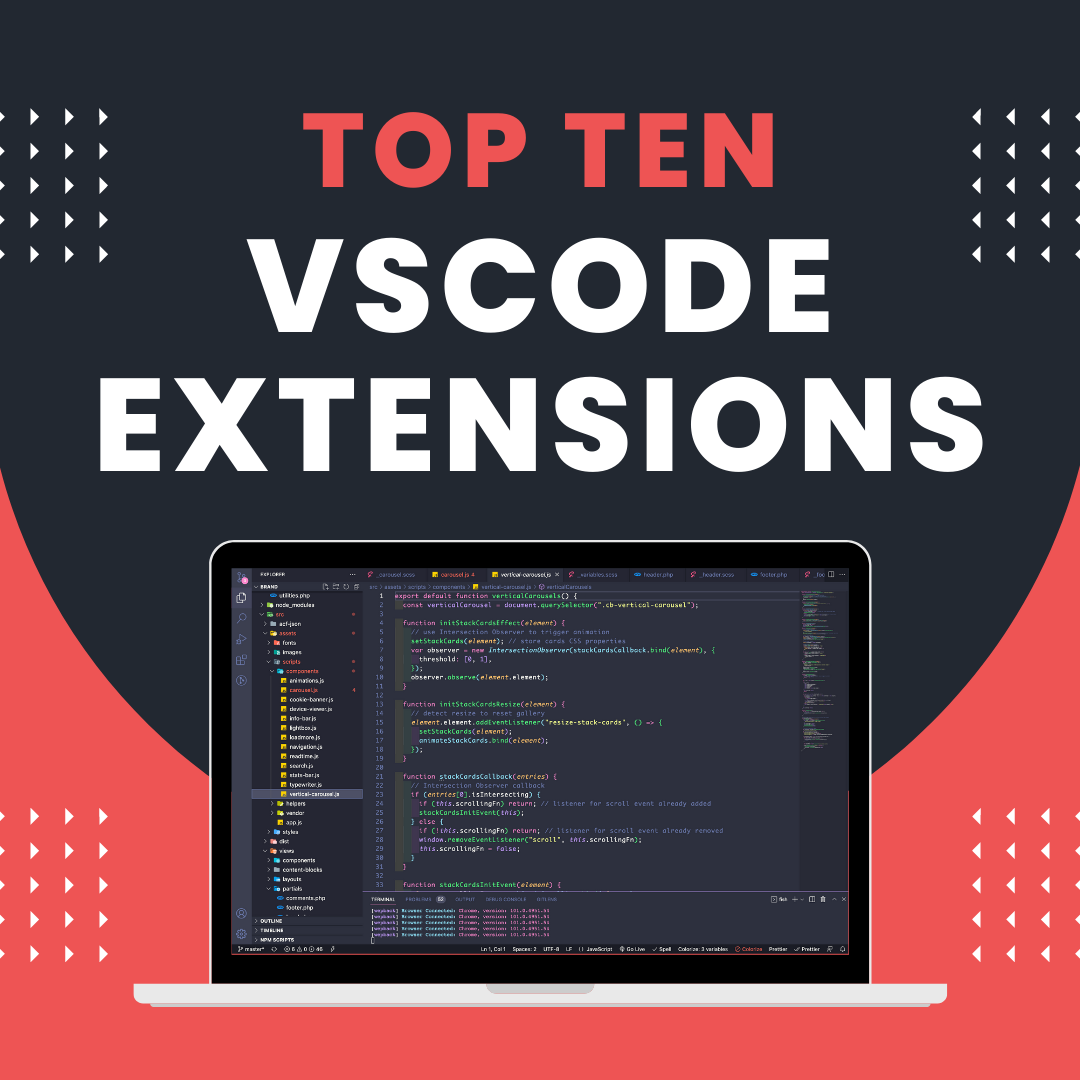 My Top 10 Best VS Code Extensions Visual Studio Code